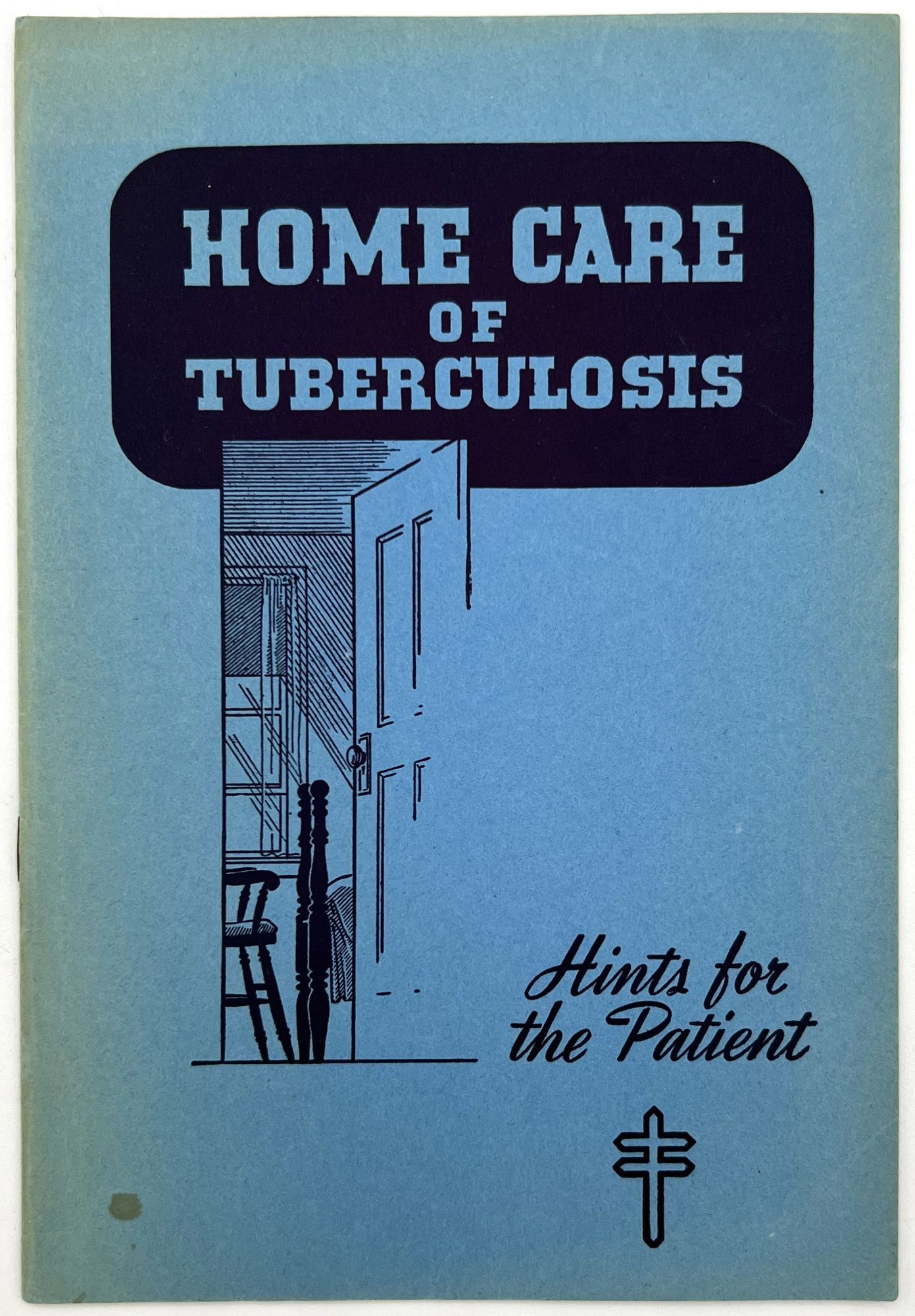 Home Care of Tuberculosis" -- Trio of Printed Guides for Patient, Nurse ...