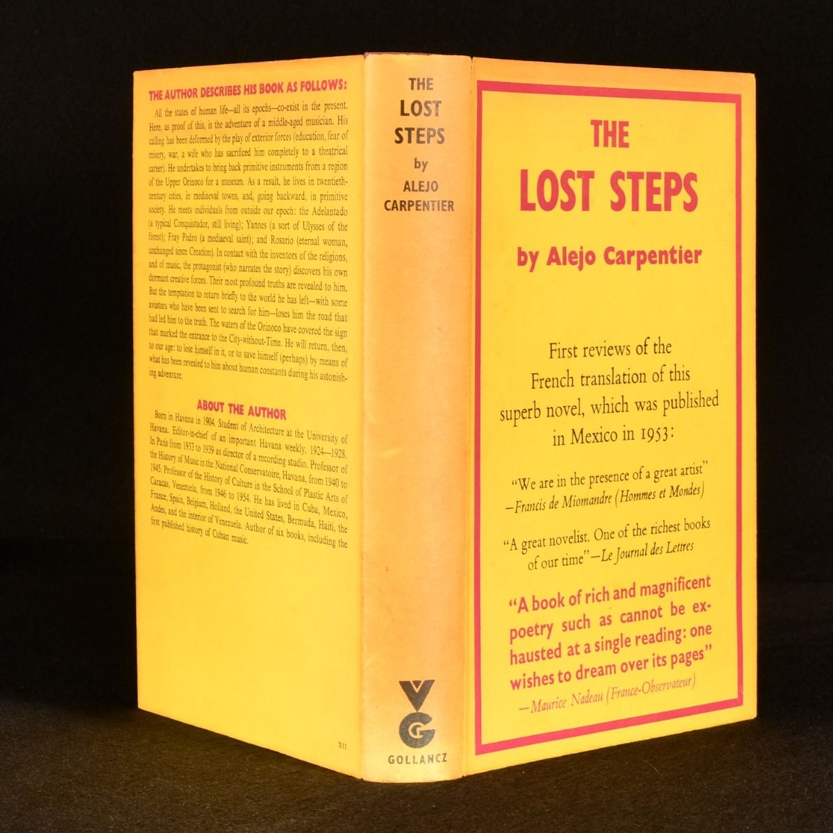 The Lost Steps By Alejo Carpentier Harriet De Onis Cloth 1956