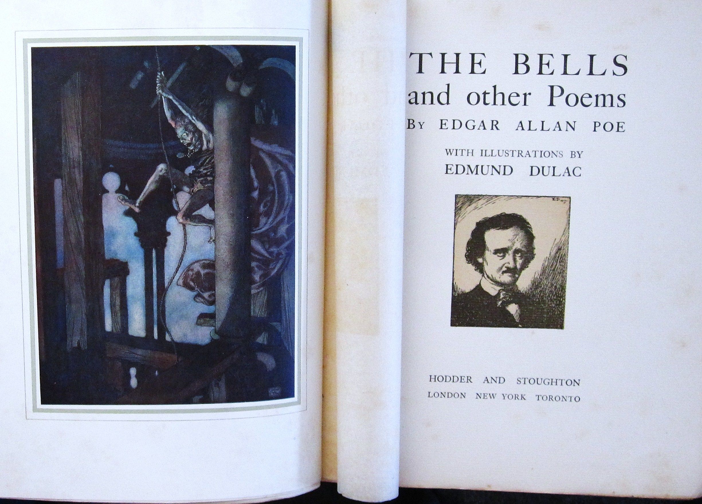 The Bells and Other Poems with Illustrations By Edmund Dulac by Poe ...