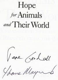 Hope For Animals And Their World - 1st Edition/1st Printing by Goodall ...
