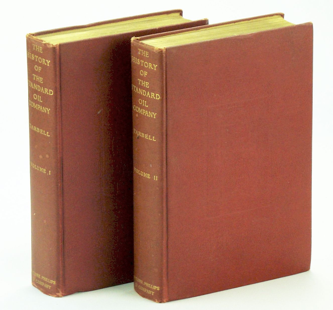The History of The Standard Oil Company - Complete Two [2] Volume Set ...