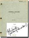 Animal House (Original Screenplay, signed by director John Landis) by ...