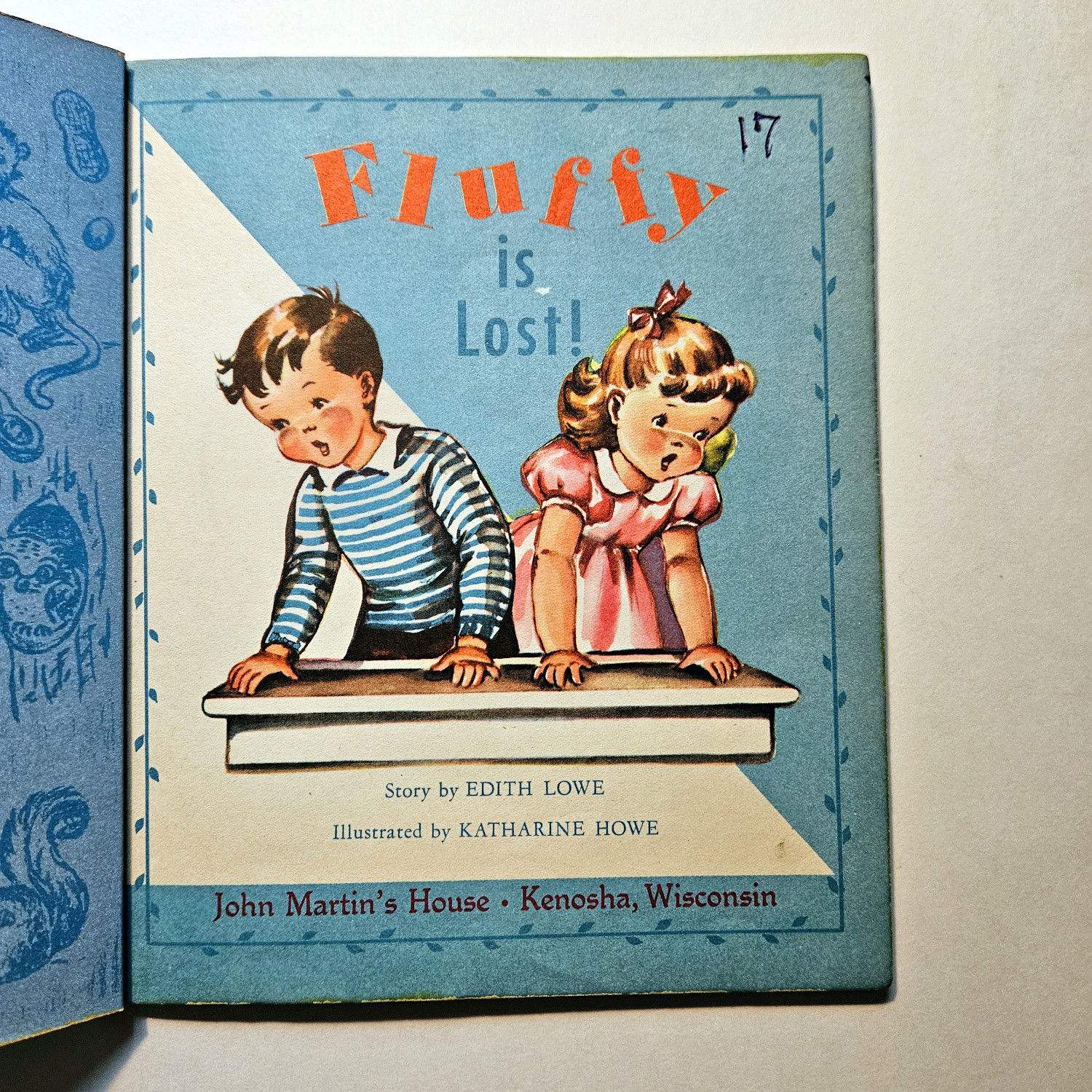 Fluffy is Lost by Cats. Lowe, Edith | Search for Rare Books | ABAA