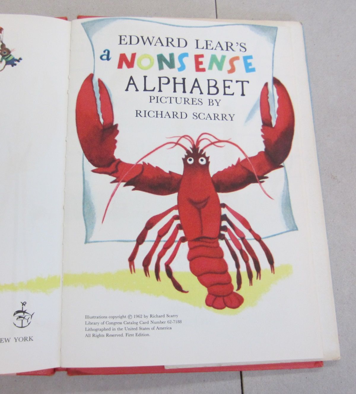 Edward Lear's Nonsense Alphabet by Lear, Edward | Hardcover | 1962 ...