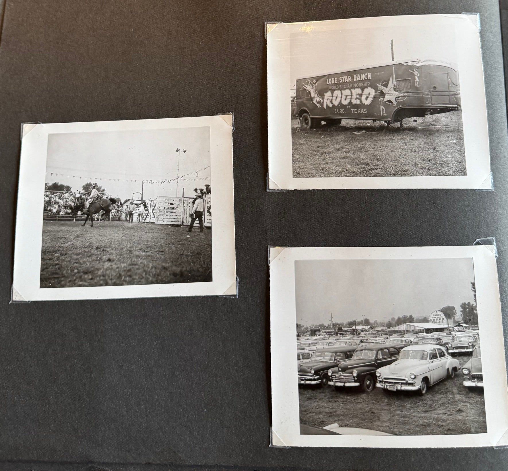 TRAVELING RODEO SHOW c. 1960 PHOTO ALBUM by | | | | Biblio