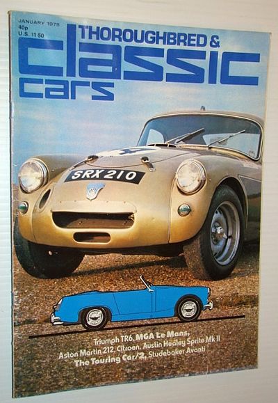 BIBLIO | Thoroughbred and Classic Cars Magazine, January 1975 by ...