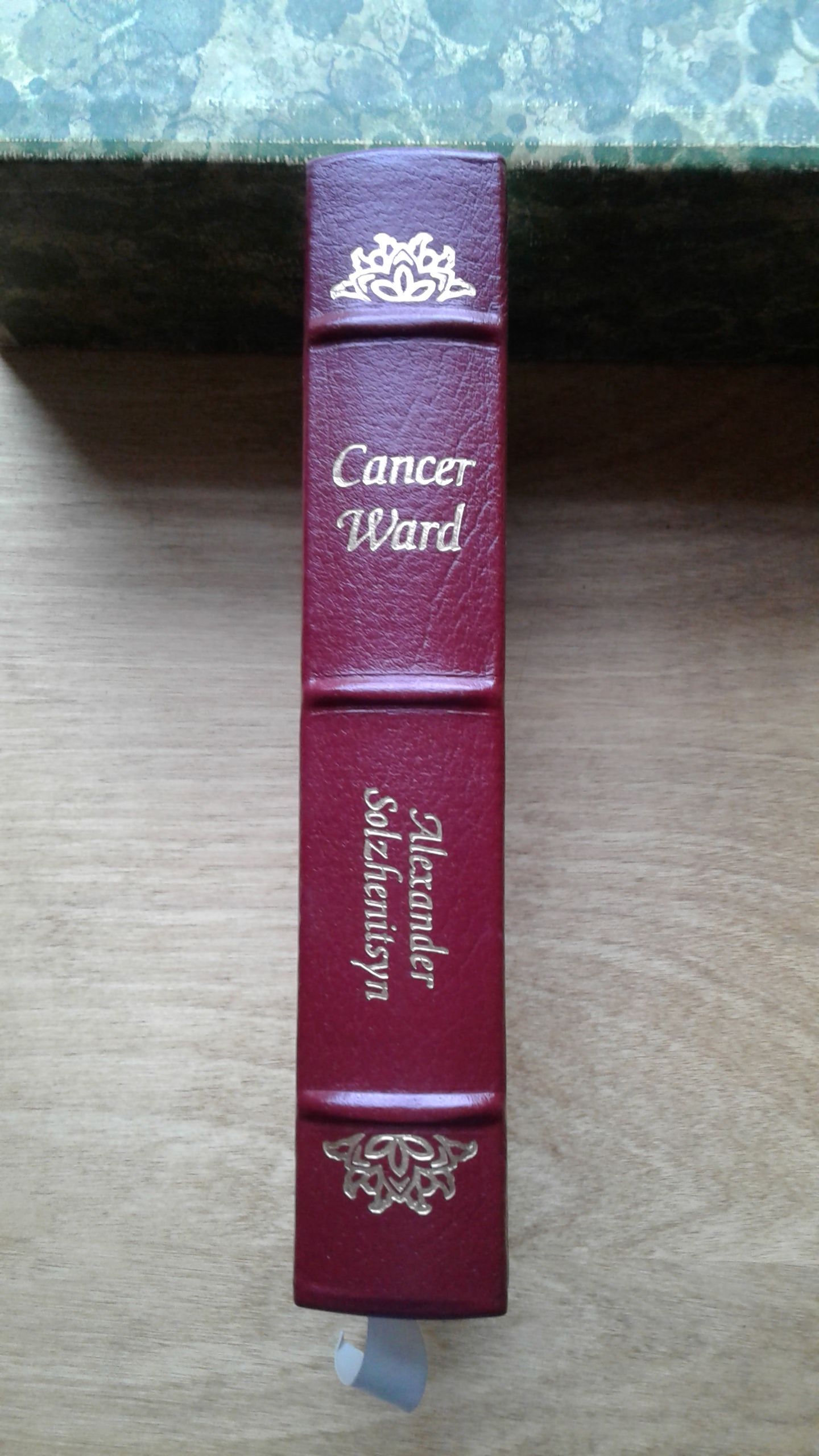 Cancer Ward by Solzhenitsyn, Alexander | red guine leather | 1988 ...