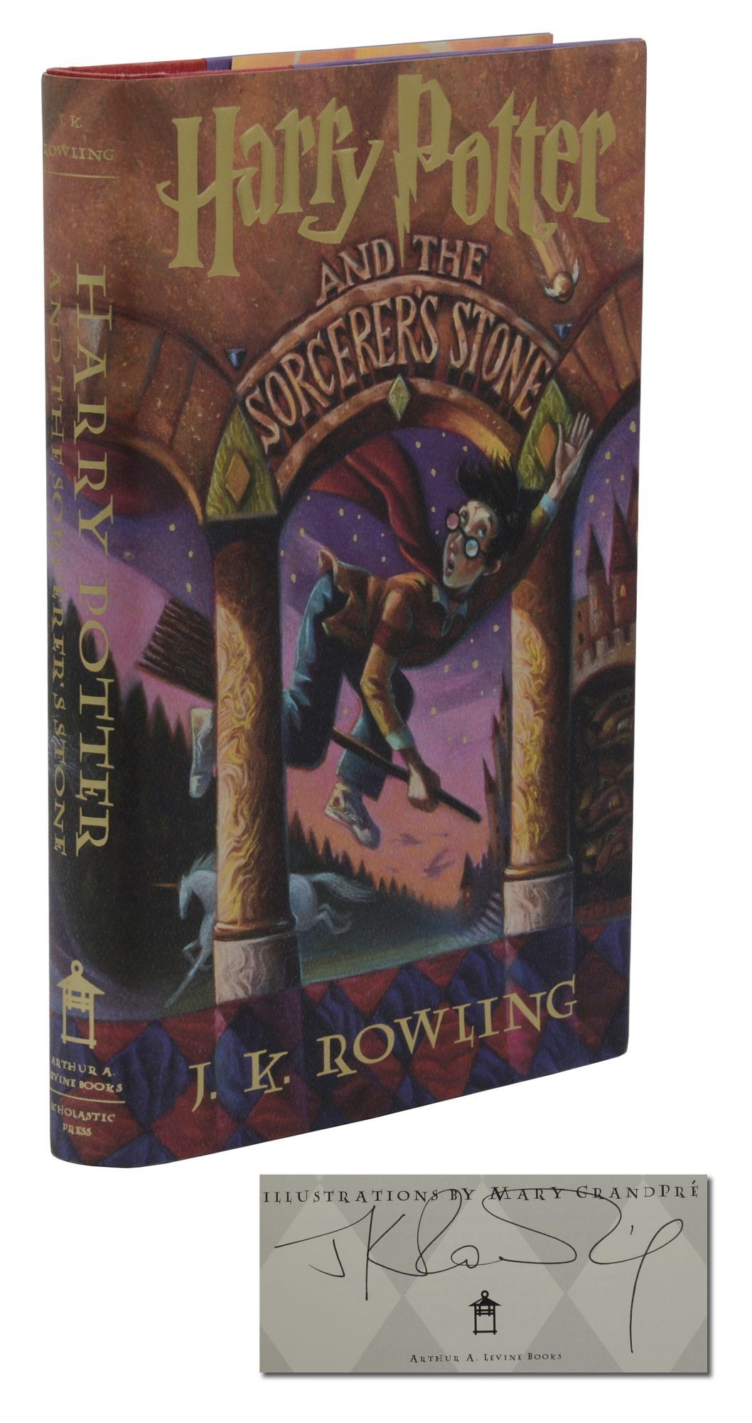 Harry Potter and the Sorcerer's Stone by Rowling, J. K | 1998 | Arthur ...