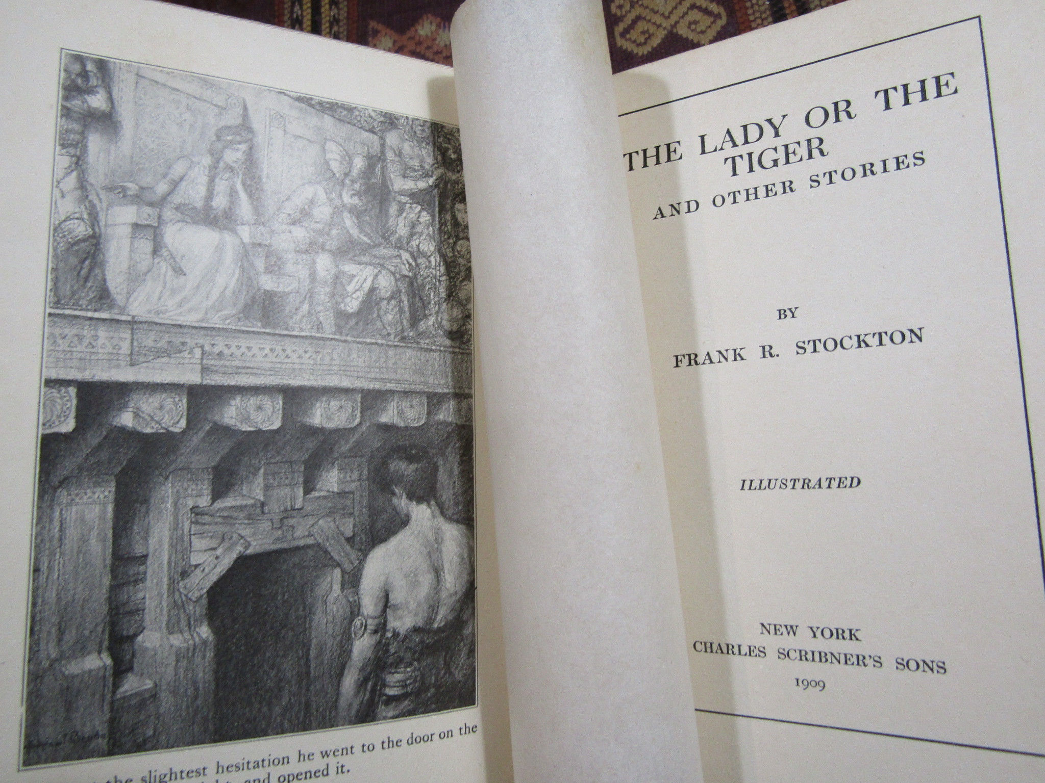 The Lady or the Tiger And Other Stories by Stockton, Frank R ...