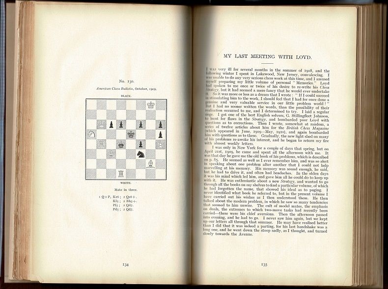 Sam Loyd and his Chess Problems by Samuel "Sam" Loyd (1841-1911) edited ...