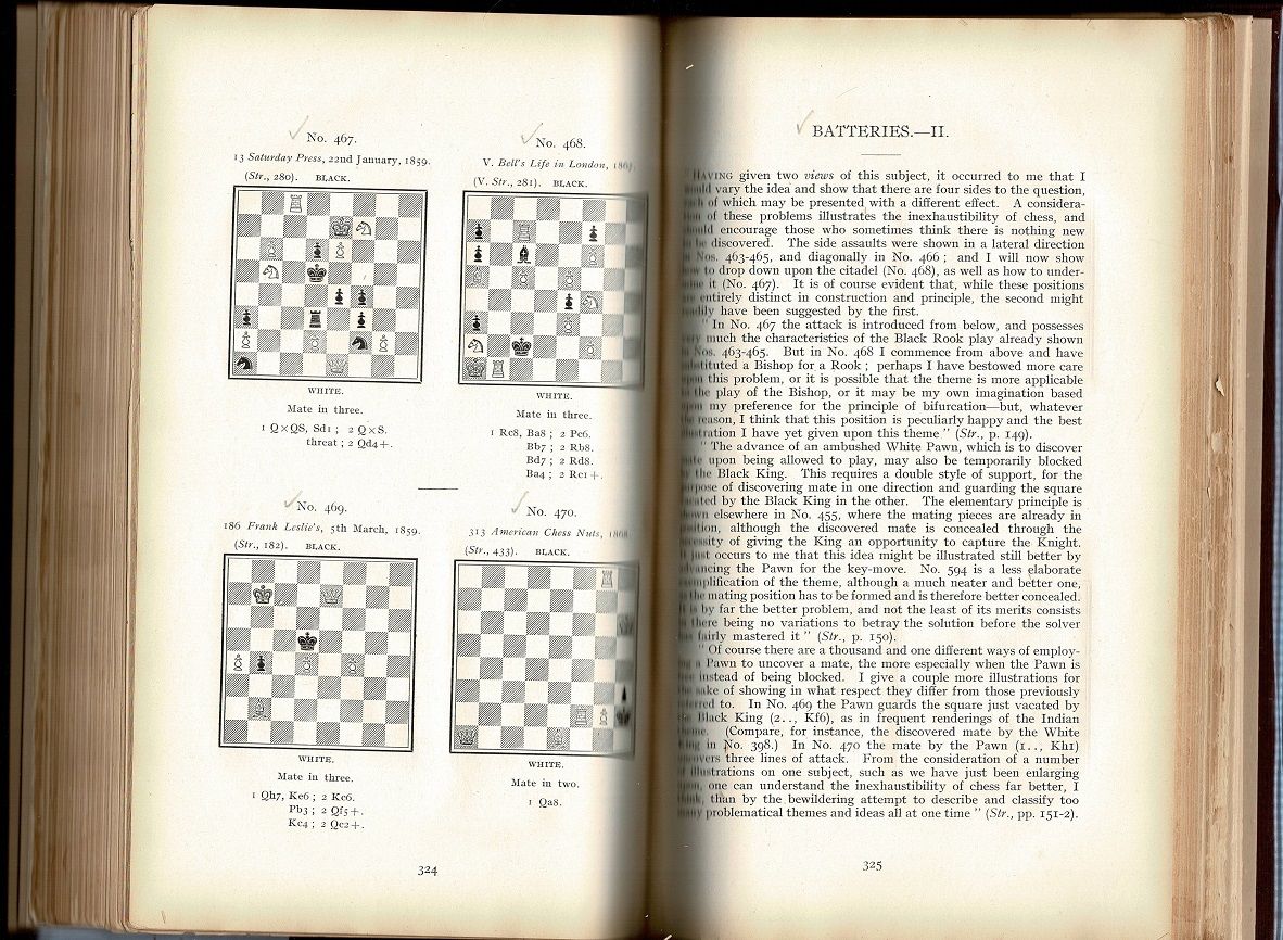 Sam Loyd and his Chess Problems by Samuel "Sam" Loyd (1841-1911) edited ...