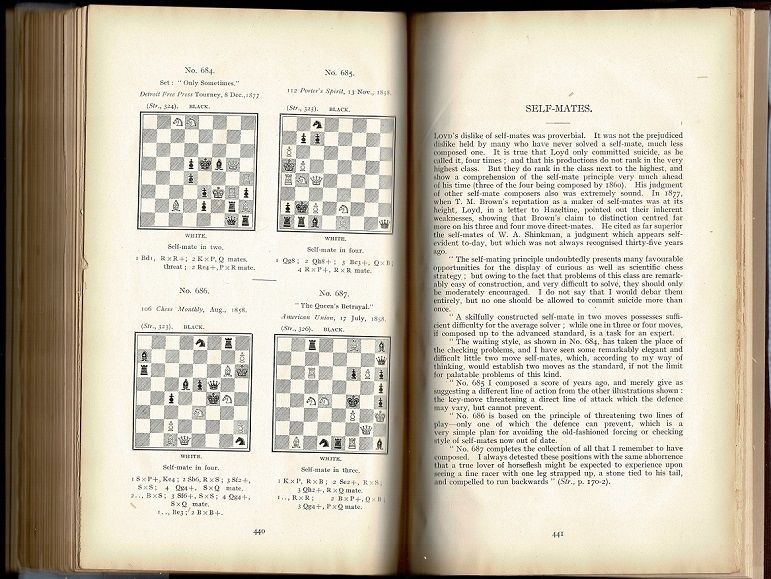 Sam Loyd and his Chess Problems by Samuel "Sam" Loyd (1841-1911) edited ...