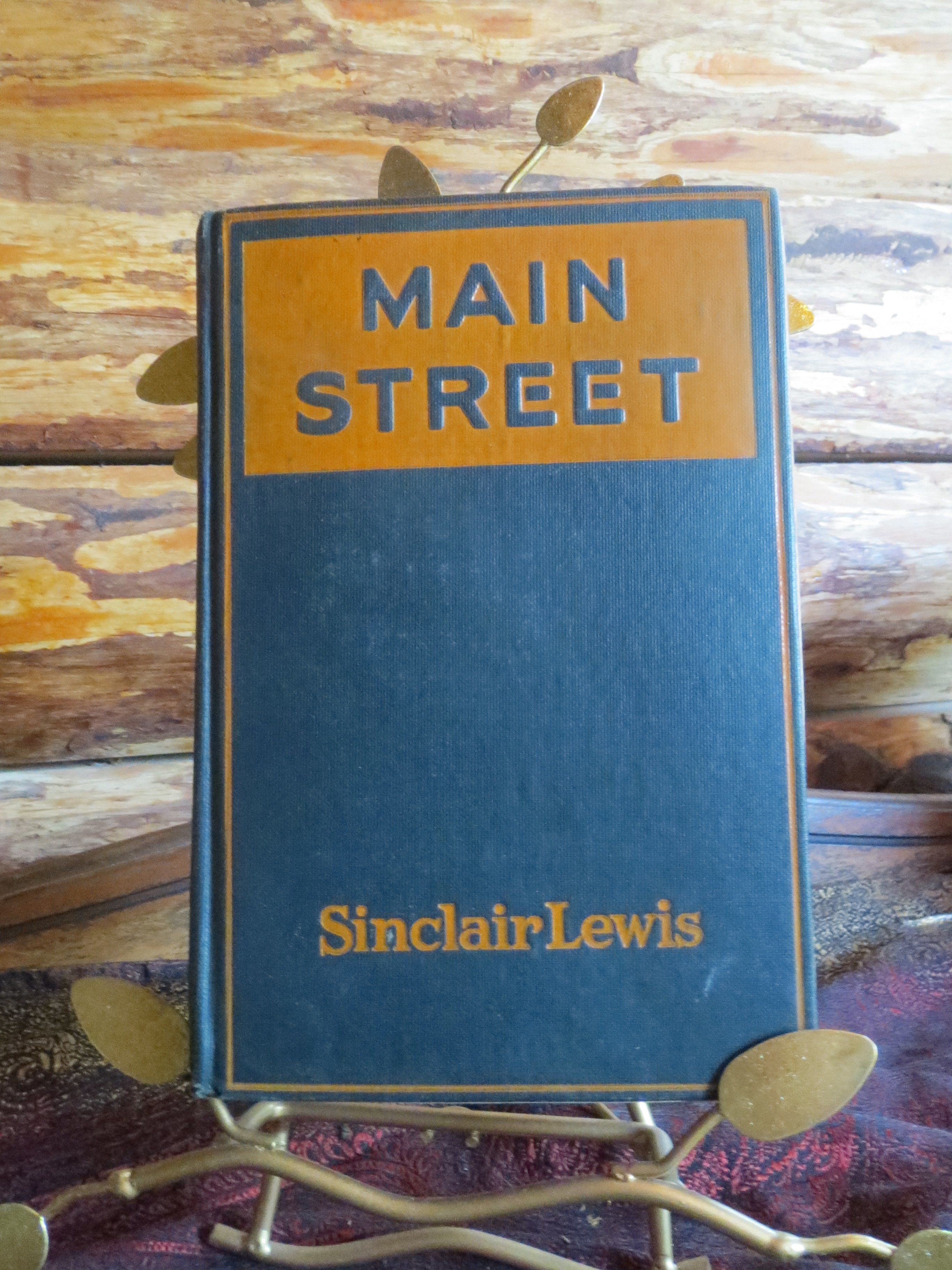 Main Street by Sinclair Lewis | Hardcover | 1920 | Harcourt, Brace | Biblio