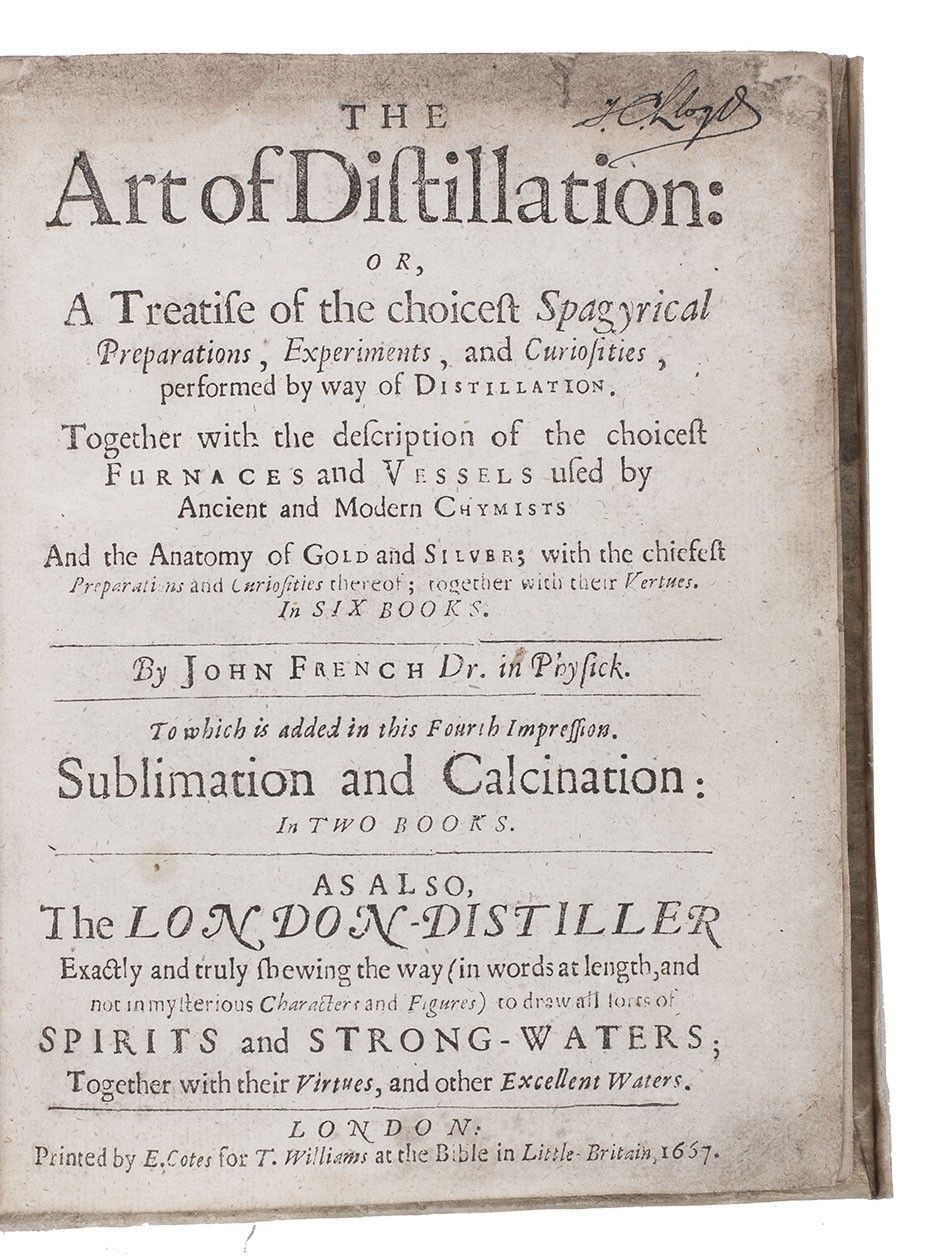 The art of distillation: or, A treatise of the choicest spagyrical ...