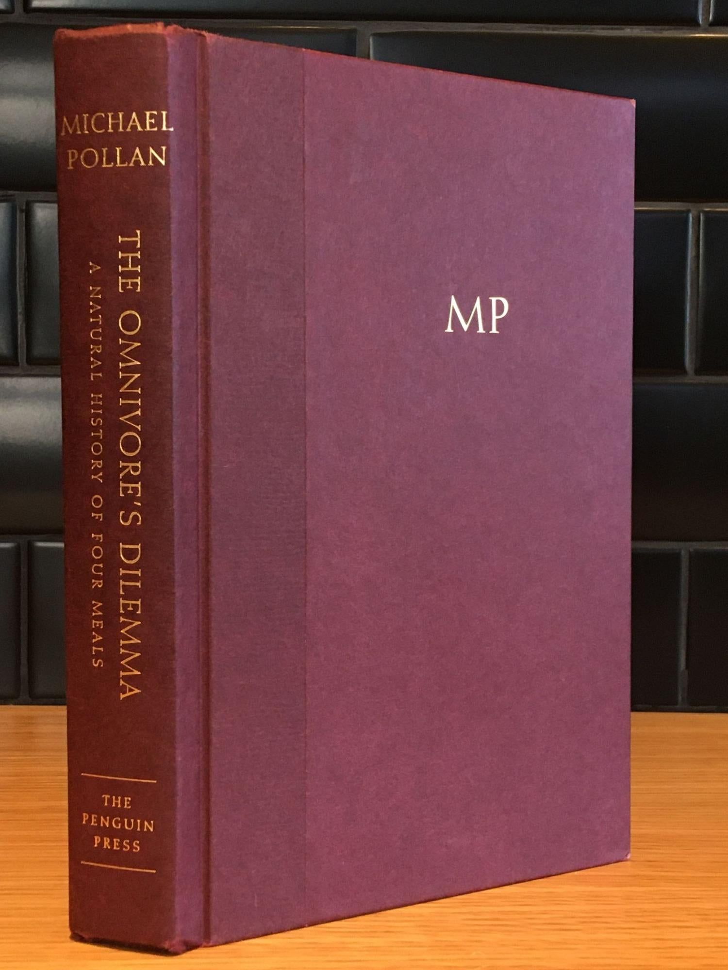 The Omnivore's Dilemma: A Natural History of Four Meals - INSCRIBED by ...