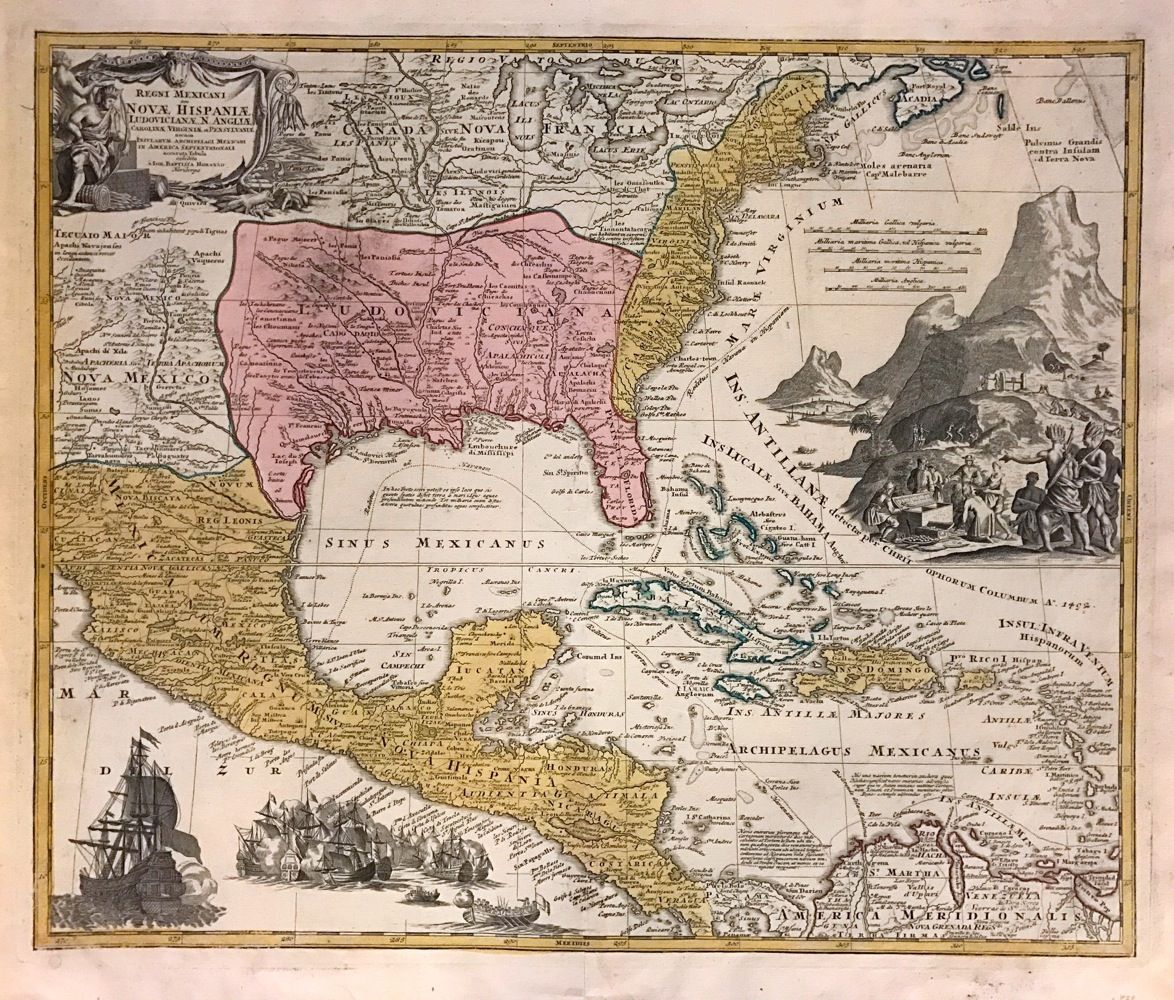 Regni Mexicani seu Novae Hispaniae, Ludovicianae, N. Angliae, Carolinae ...