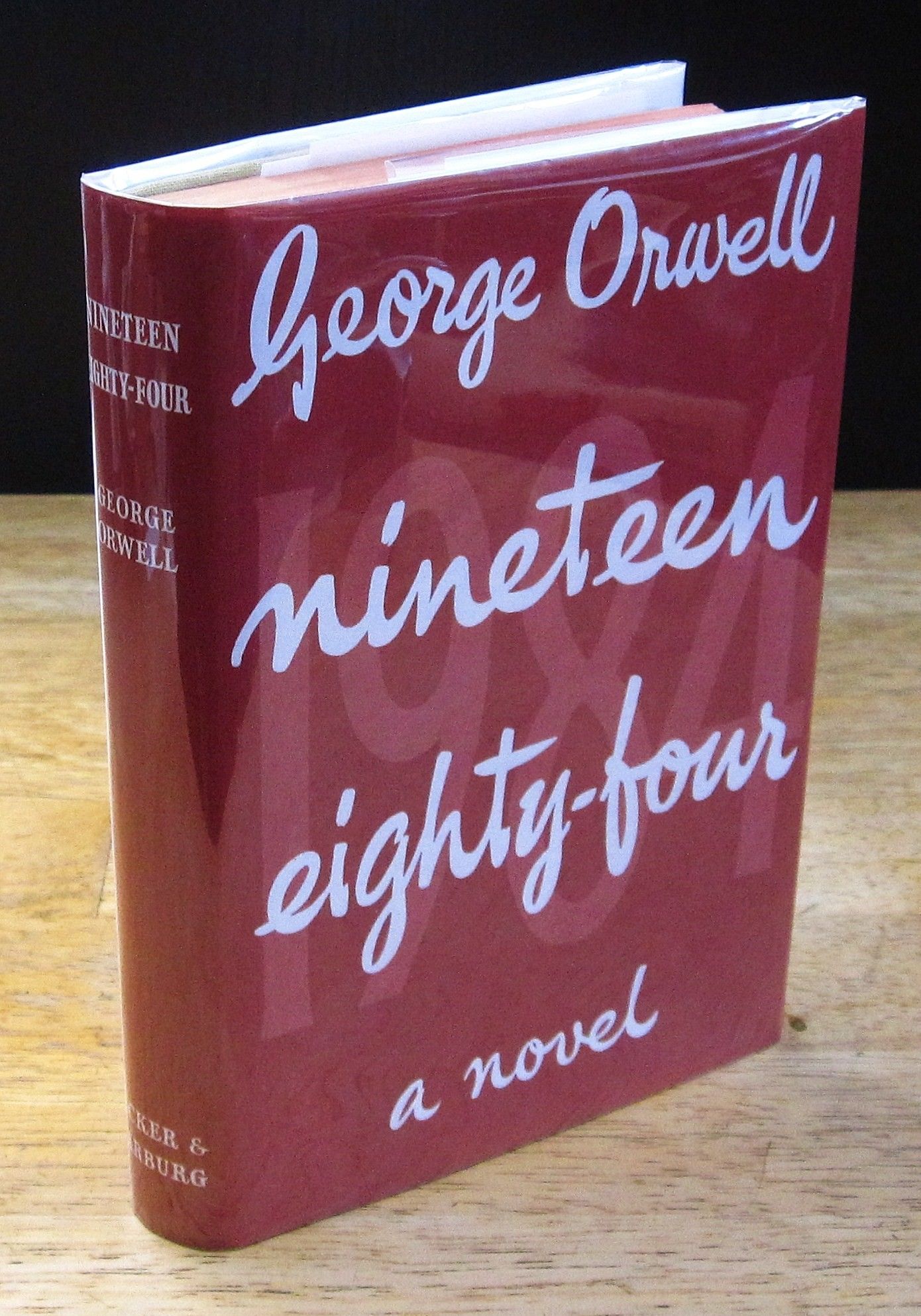 1984 Original Book Cover