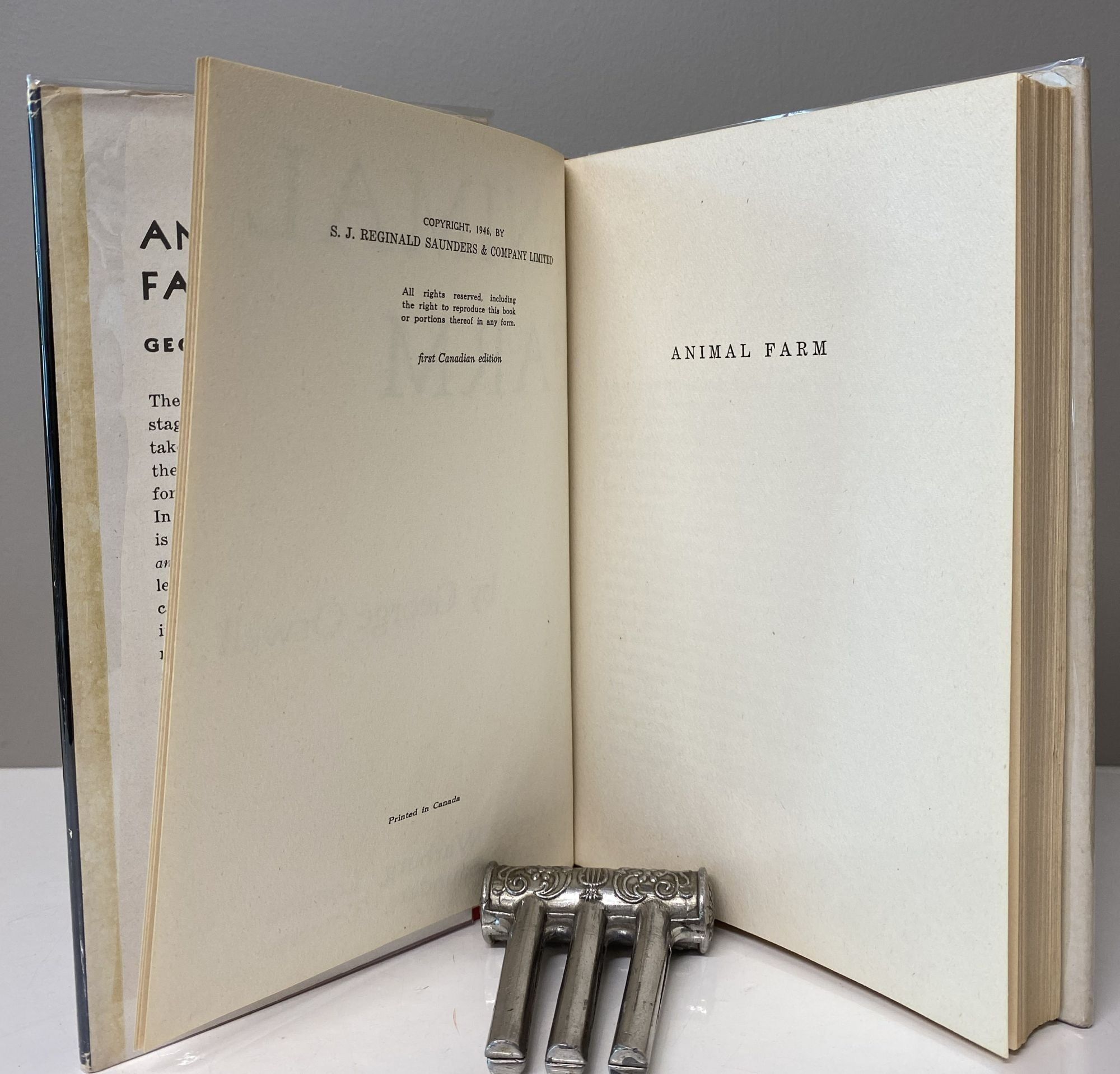 ANIMAL FARM - First Canadian Issue by Orwell, George (Pseudonym of Eric ...