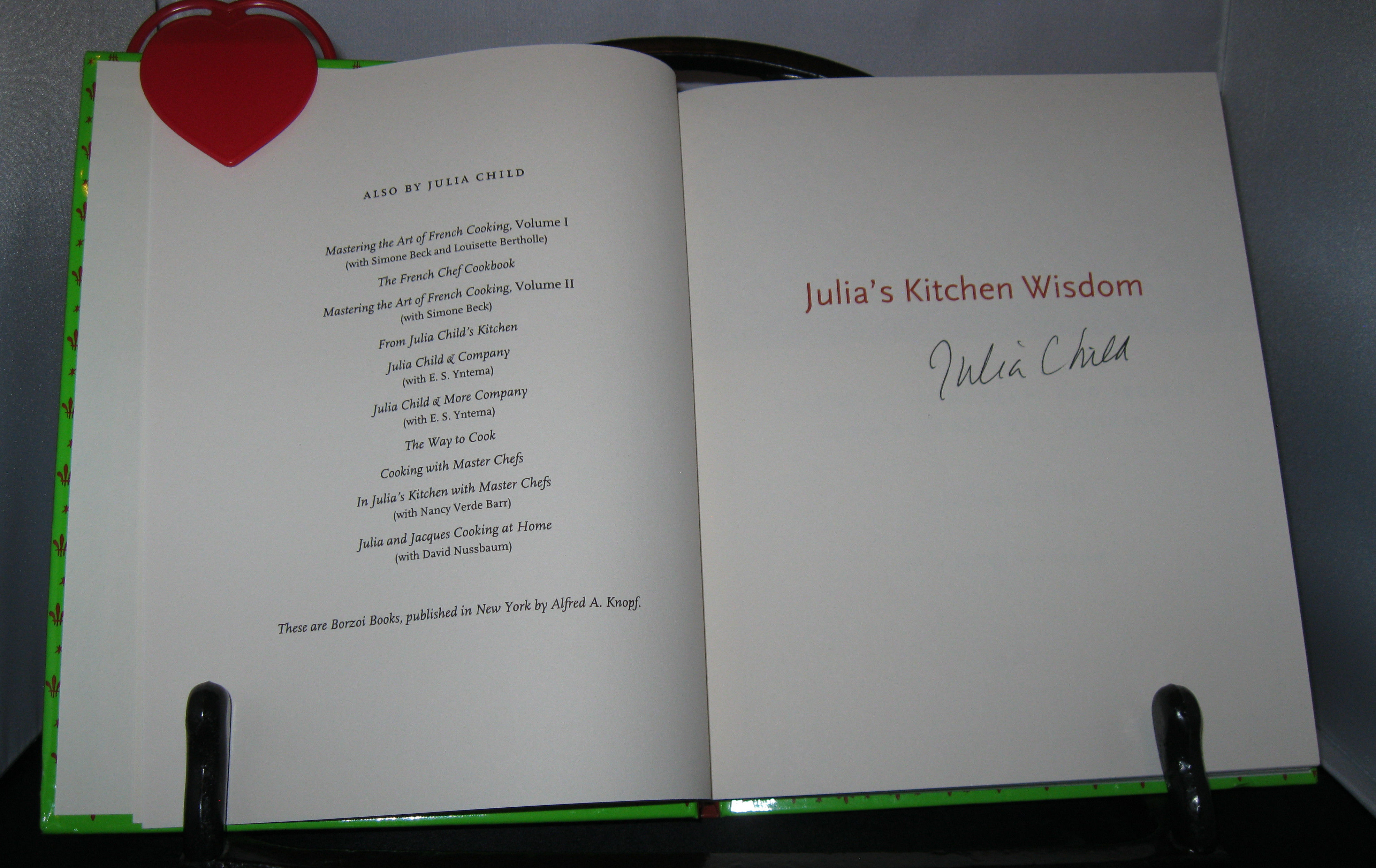 Julia's Kitchen Wisdom Essential Techniques and Recipes from a Lifetime ...