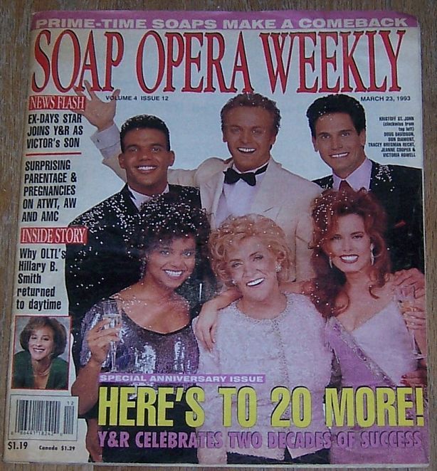 SOAP OPERA WEEKLY MAGAZINE MARCH 23, 1993 by Soap Opera Digest ...