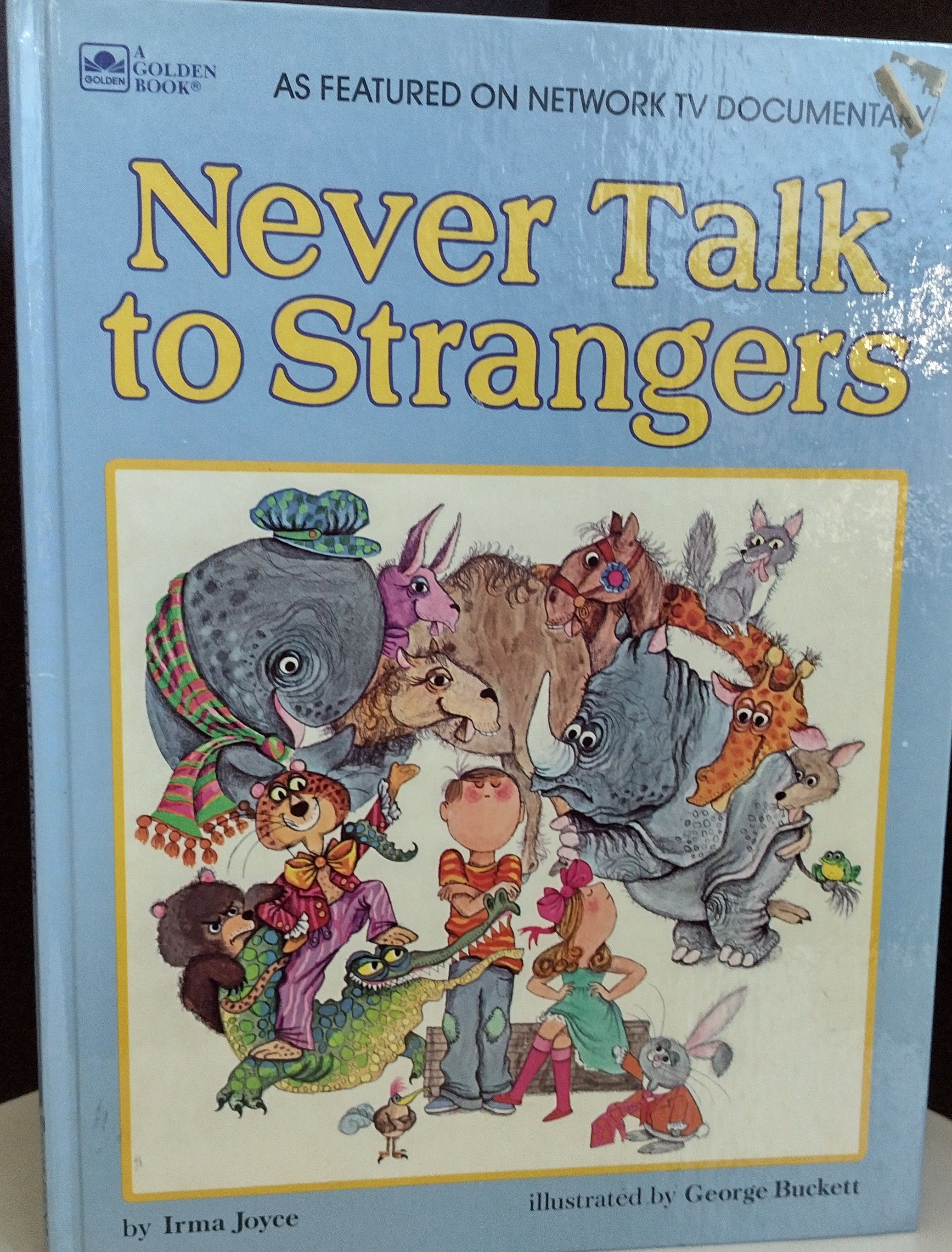 Never Talk To Strangers Book