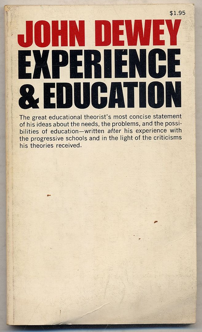 John Dewey Experience And Education