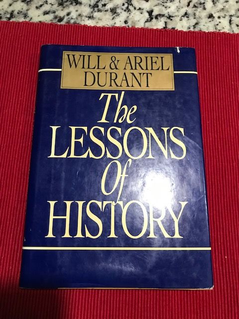 The Lessons of History by Will & Ariel Durant | Excellent | 1968 ...