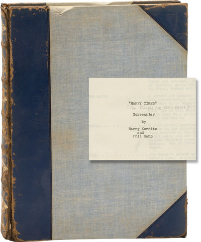 The Inspector General [Happy Times] (Original screenplay for the 1949 ...