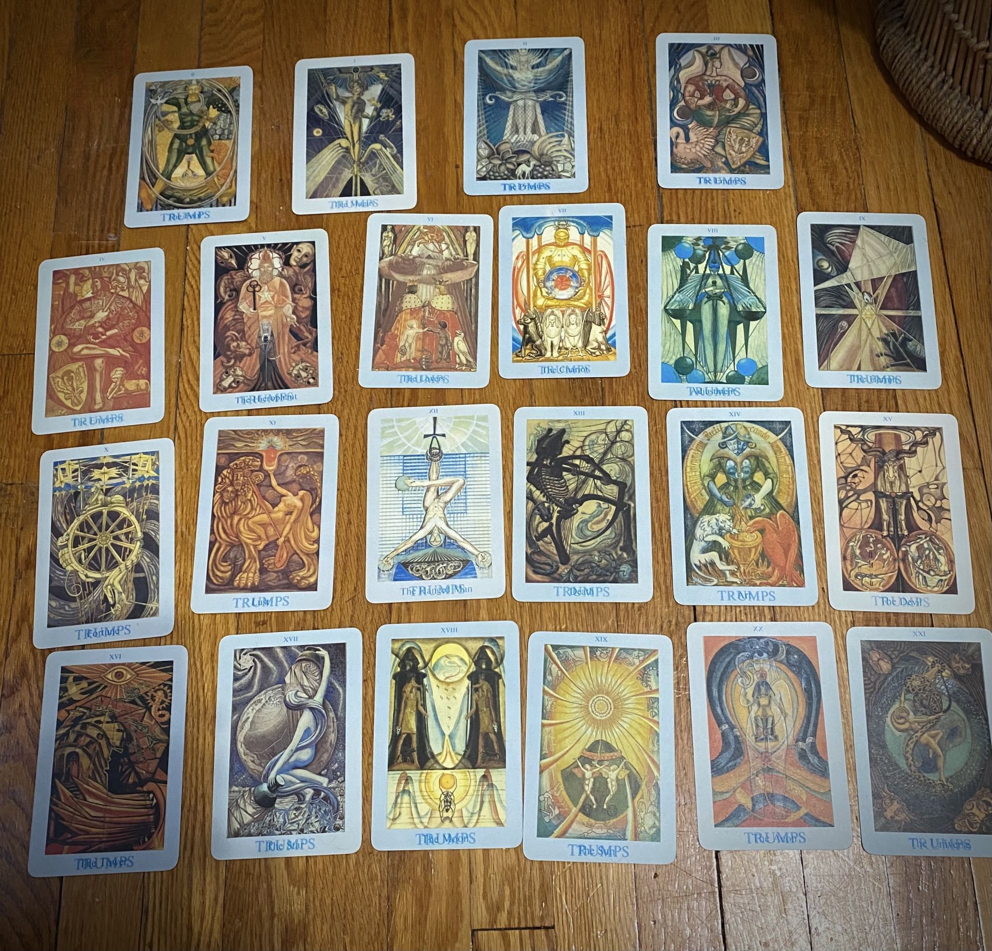 THOTH TAROT CARDS (Box A), 1st Edition, 1969 | Biblio