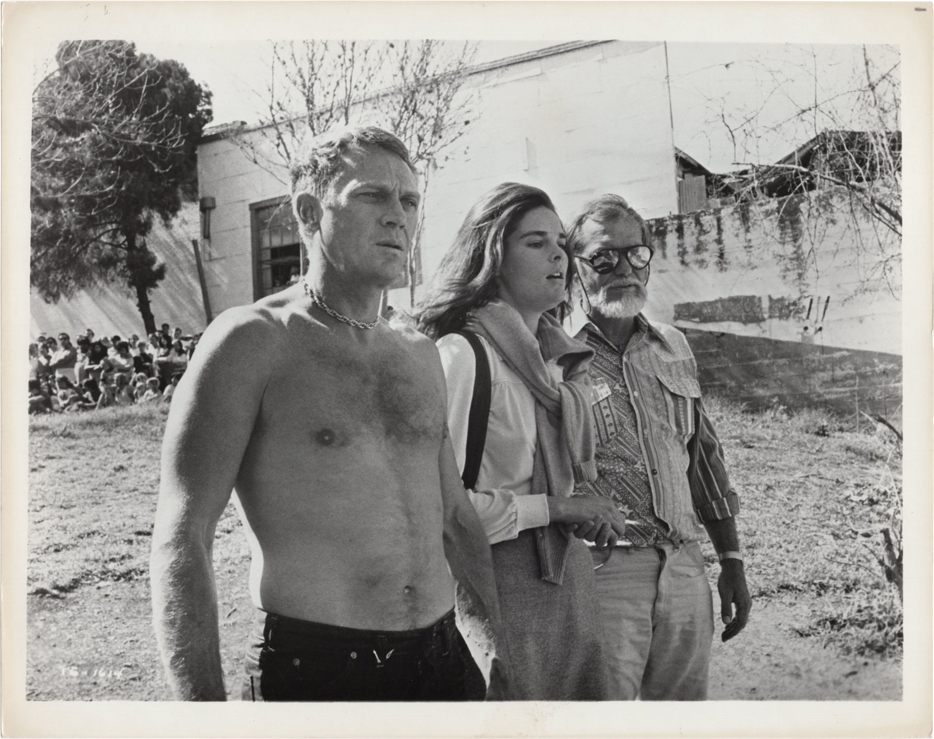 The Getaway (Original photograph of Sam Peckinpah, Steve McQueen, and ...