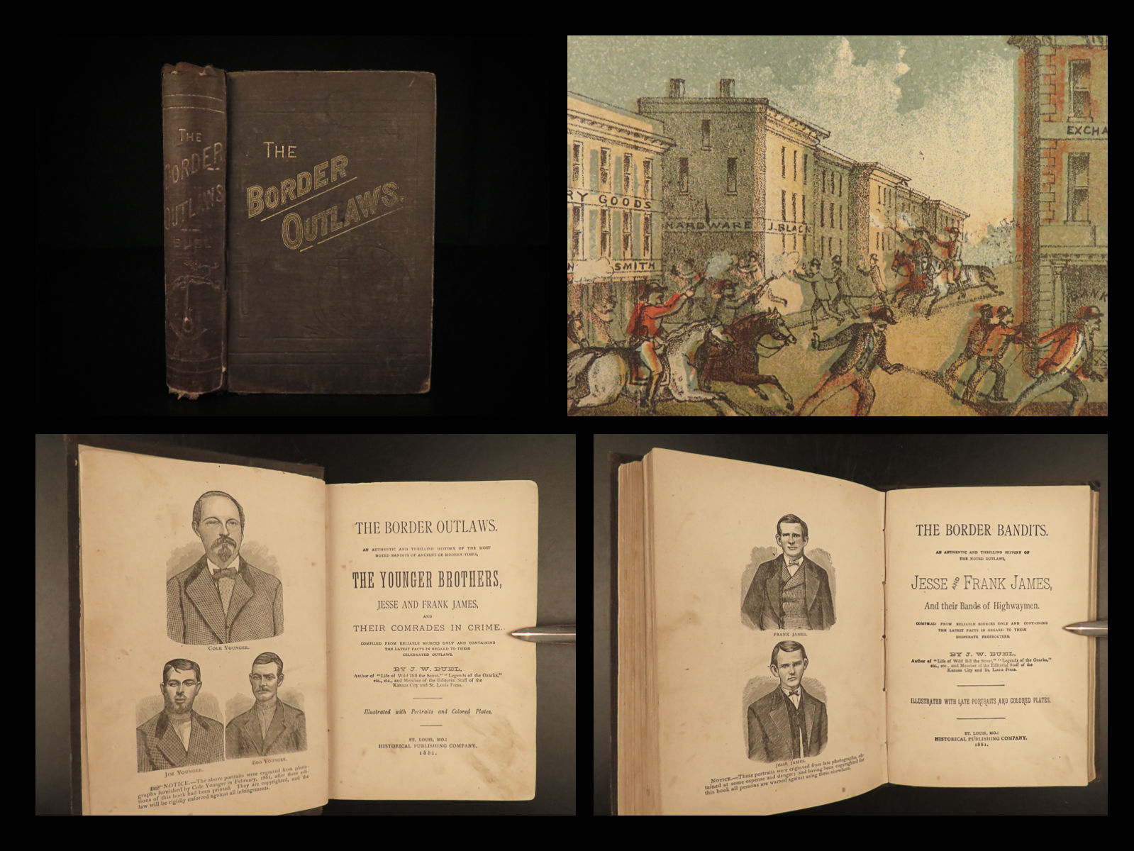 The Border Outlaws. An authentic and thrilling history of the most ...