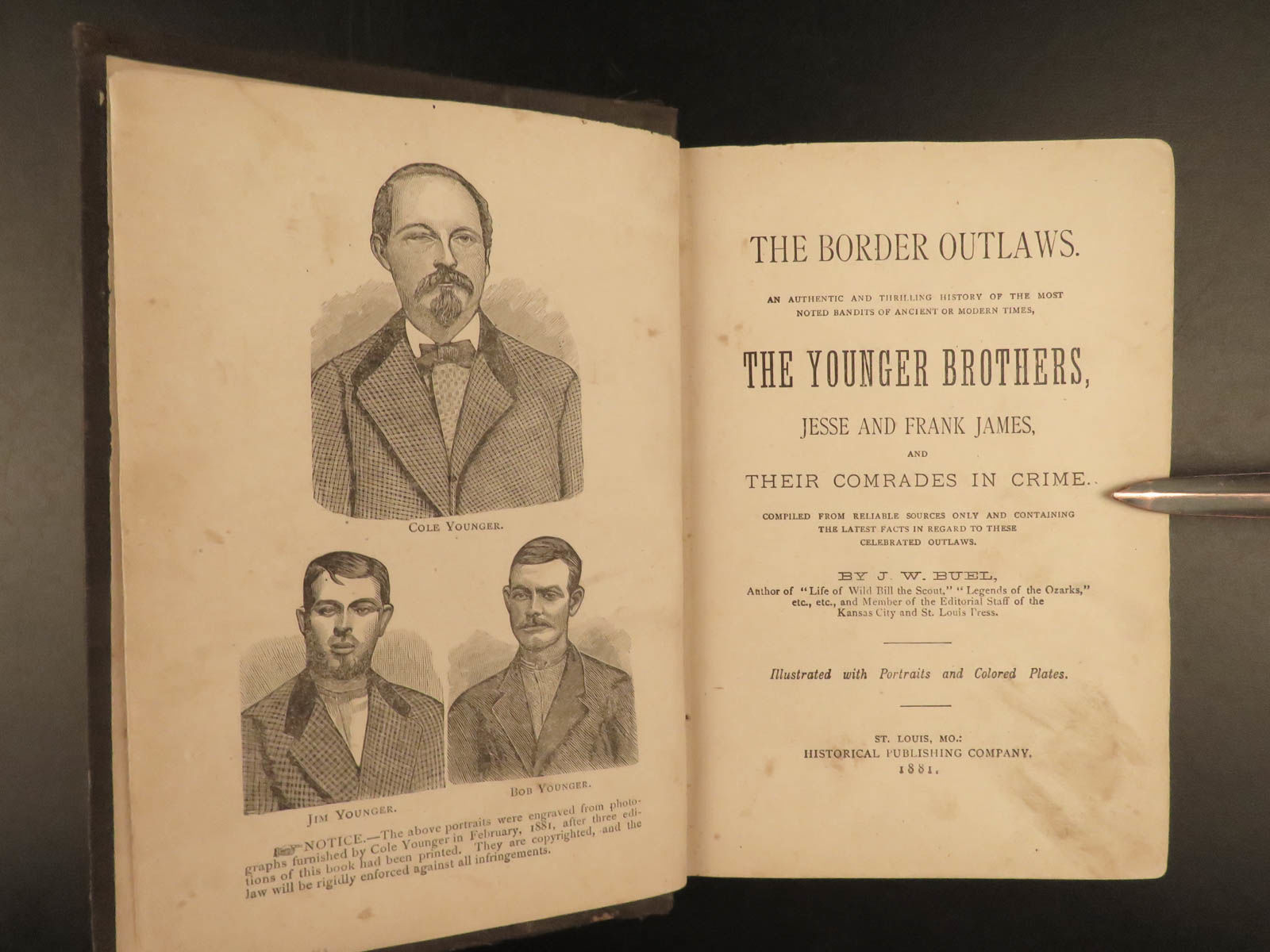 The Border Outlaws. An authentic and thrilling history of the most ...