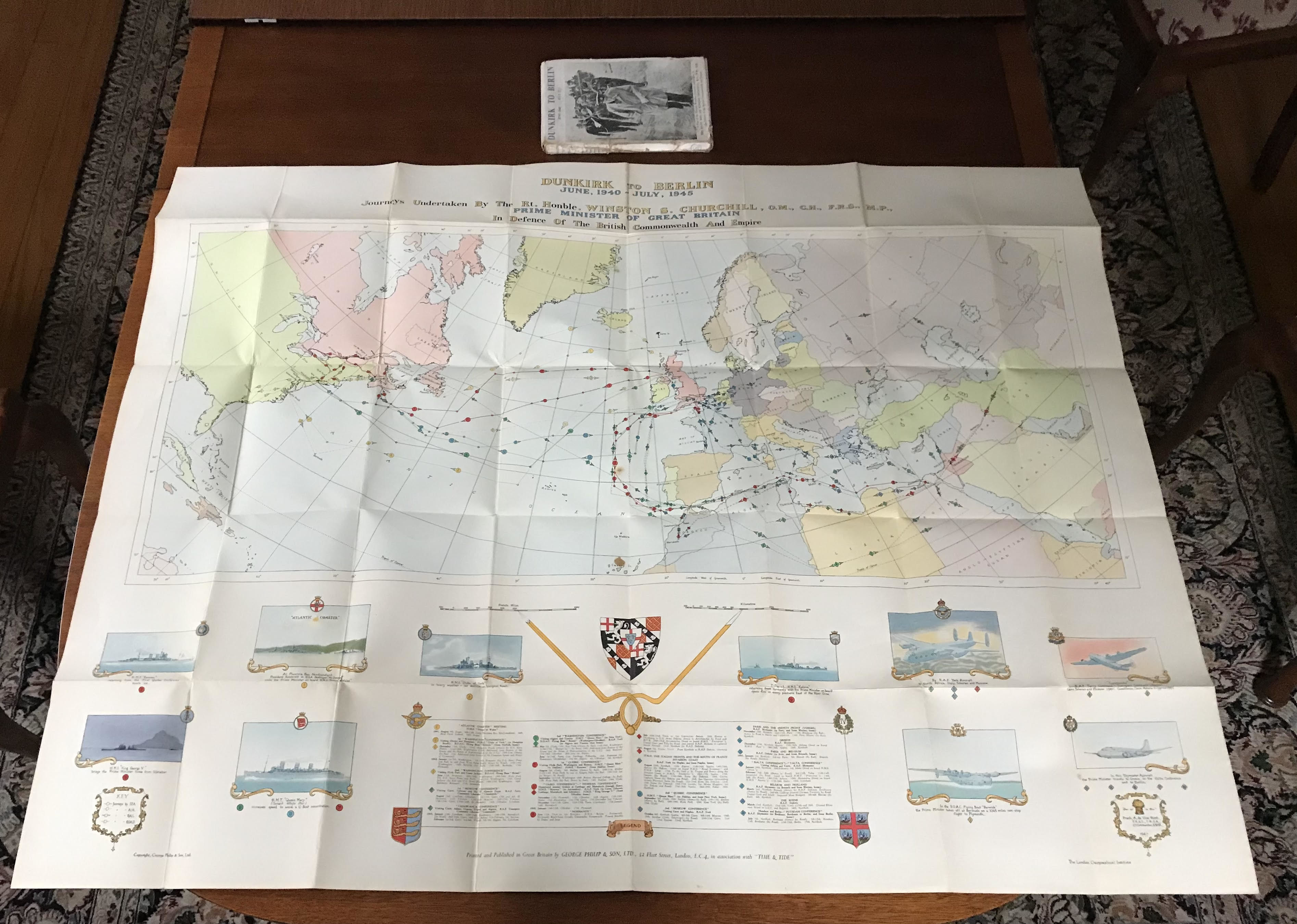 Atlantic Charter Map