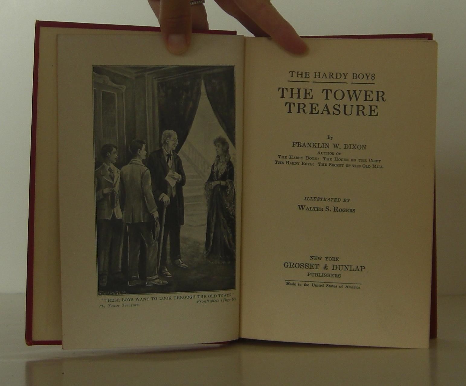 The Tower Treasure by Dixon, Franklin W | Hardcover | 1927 | Grosset ...