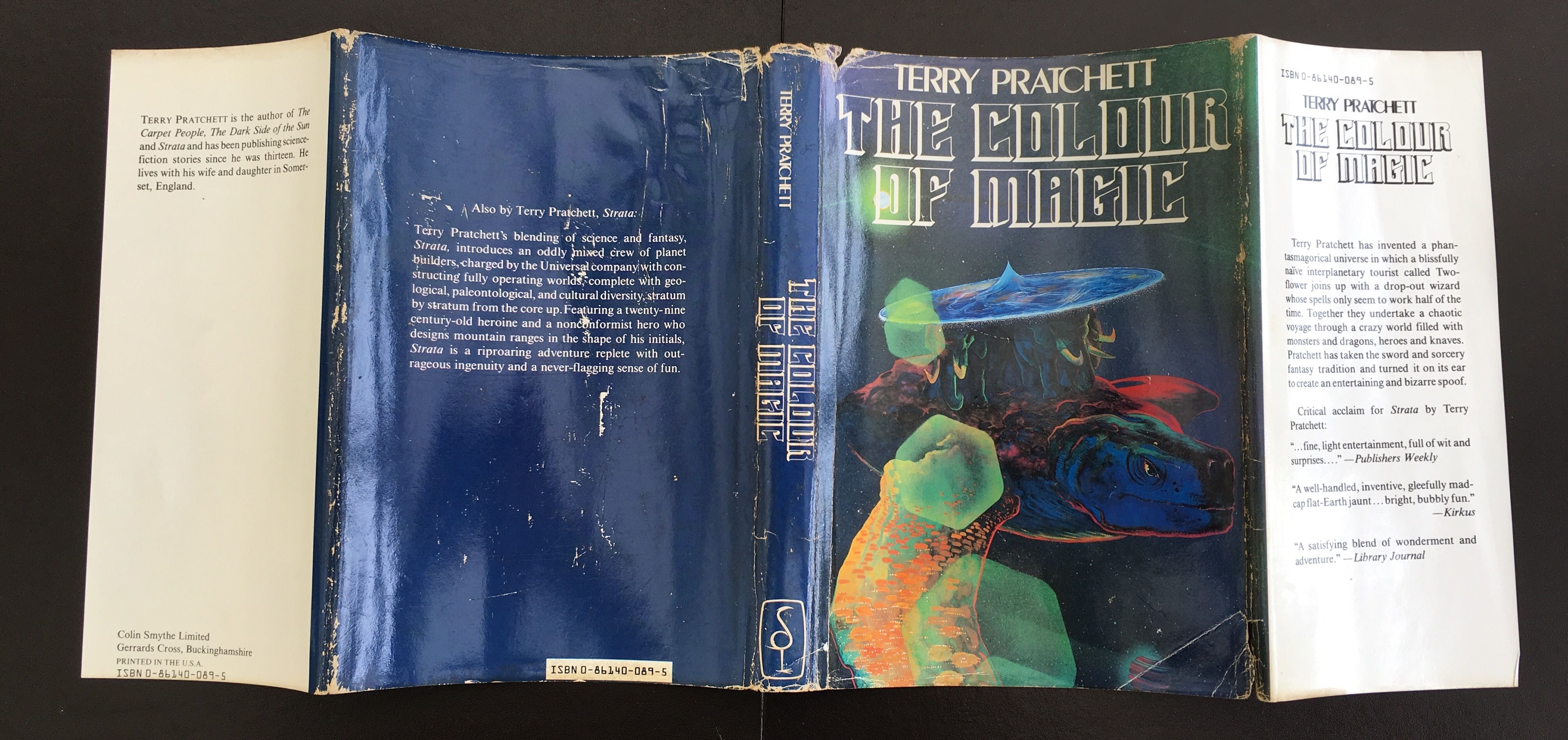 The Colour Of Magic (Signed By Colin Smythe) by Pratchett, Terry ...