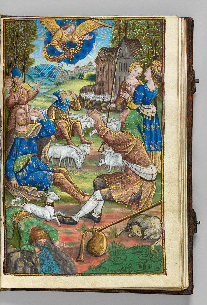 Hore beate Marie Vginis secundū usū roma num cū illius miraculis una cū ...