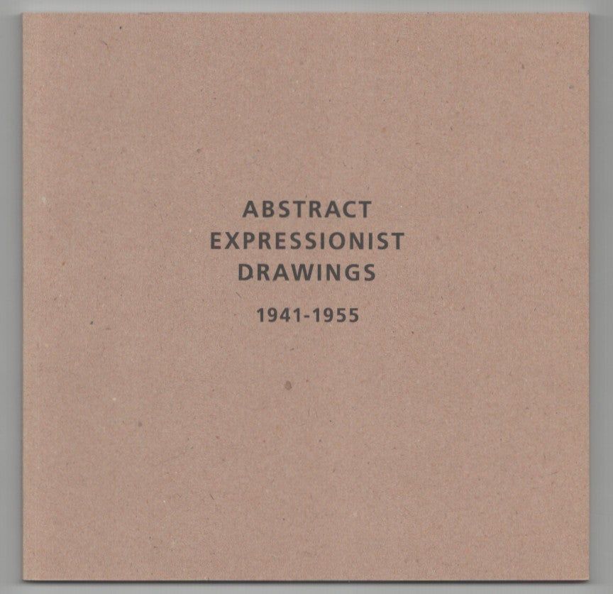 Abstract Expressionist Drawings 1941-1955 by McDANIEL, Robert | Search ...