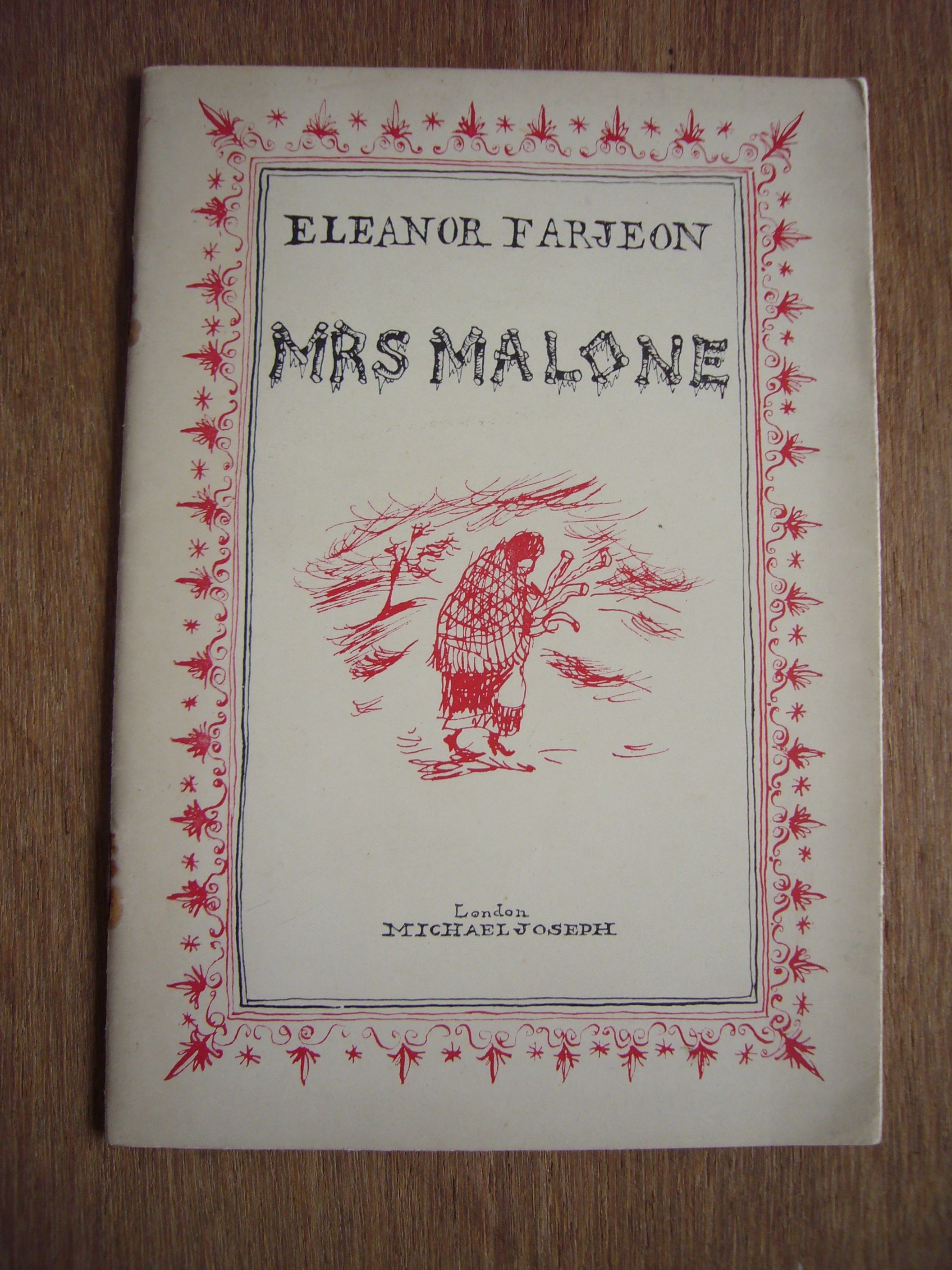 Mrs Malone Illustrated by David Knight *First Edition 1950* by Farjeon ...