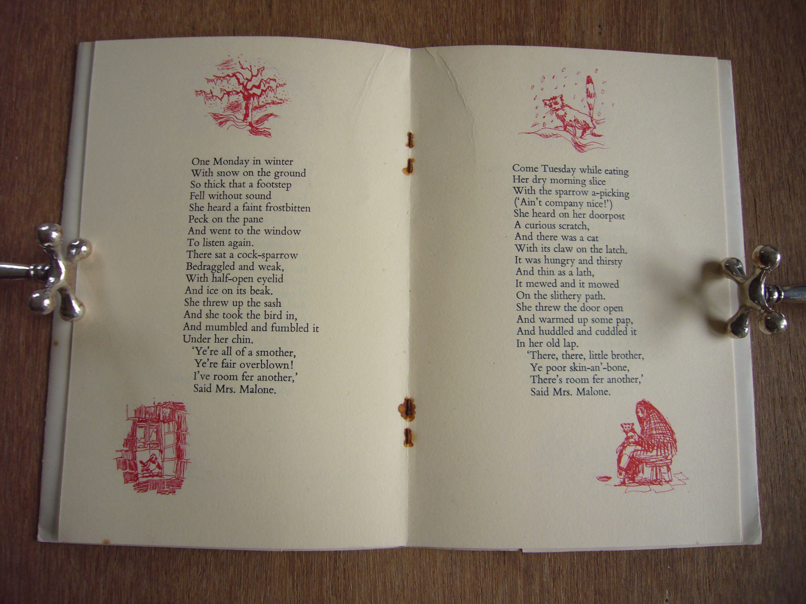 Mrs Malone Illustrated by David Knight *First Edition 1950* by Farjeon ...