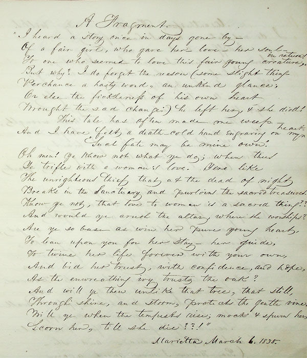 Original manuscript notebook, including medical observations made in ...