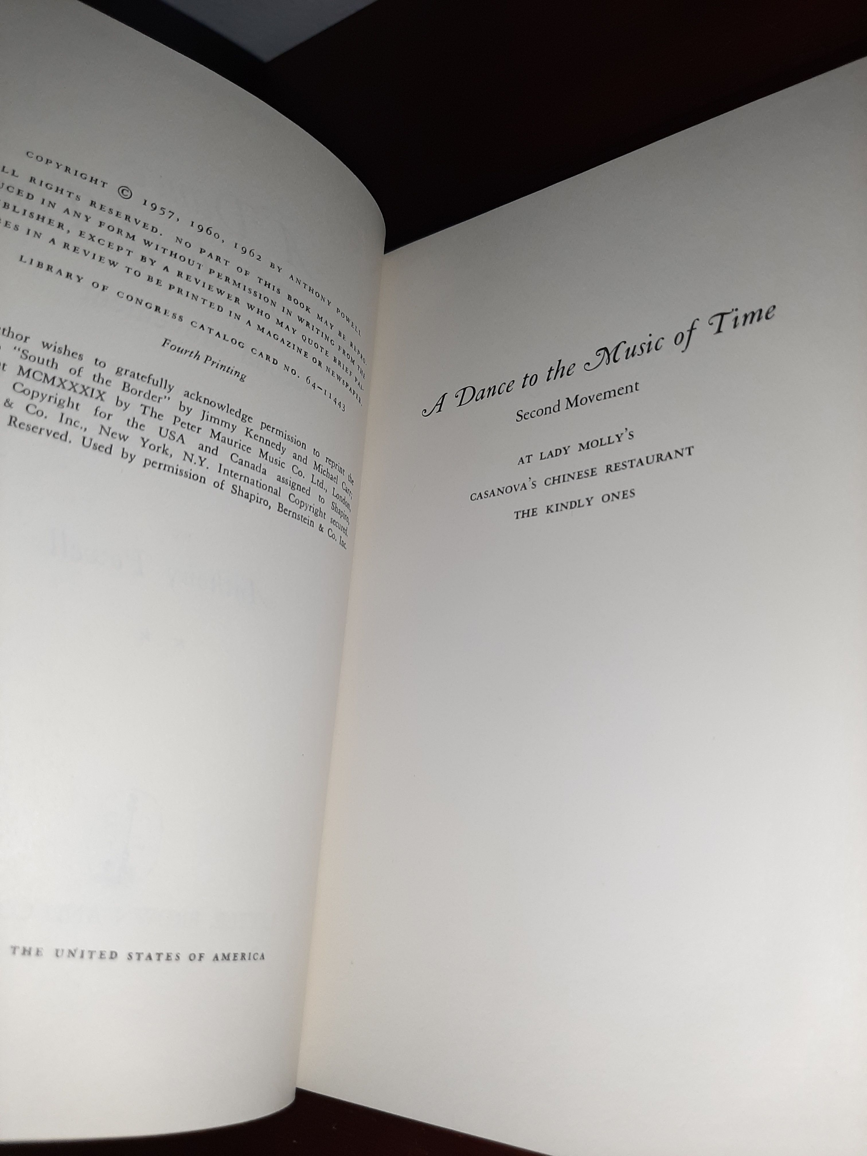 A Dance to the Music of Time: Second Movement (3 Vols in 1) by Anthony ...
