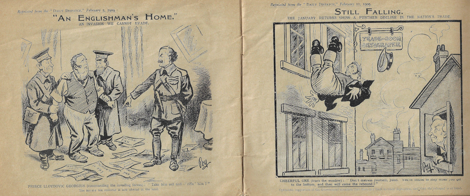 Fifty Budget Cartoons By Poy Reprinted from the Daily Dispatch by ...