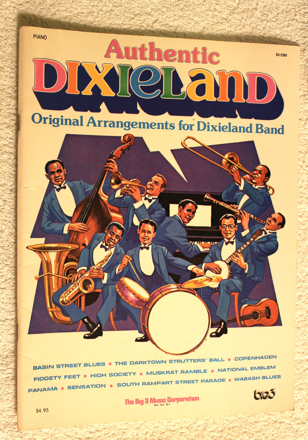 AUTHENTIC DIXIELAND Original Arrangements for Dixieland Band [PIANO]