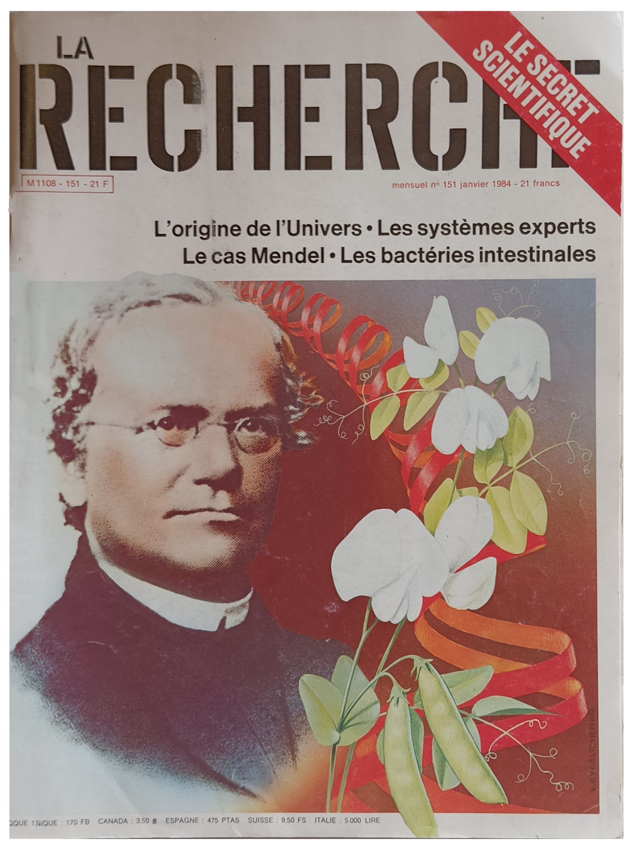 "Gregor Mendel: La Legende du Genie Meconnu." by [Mendel, Gregor ...