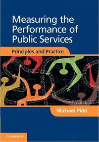 BIBLIO | Measuring the Performance of Public Services: Principles and ...