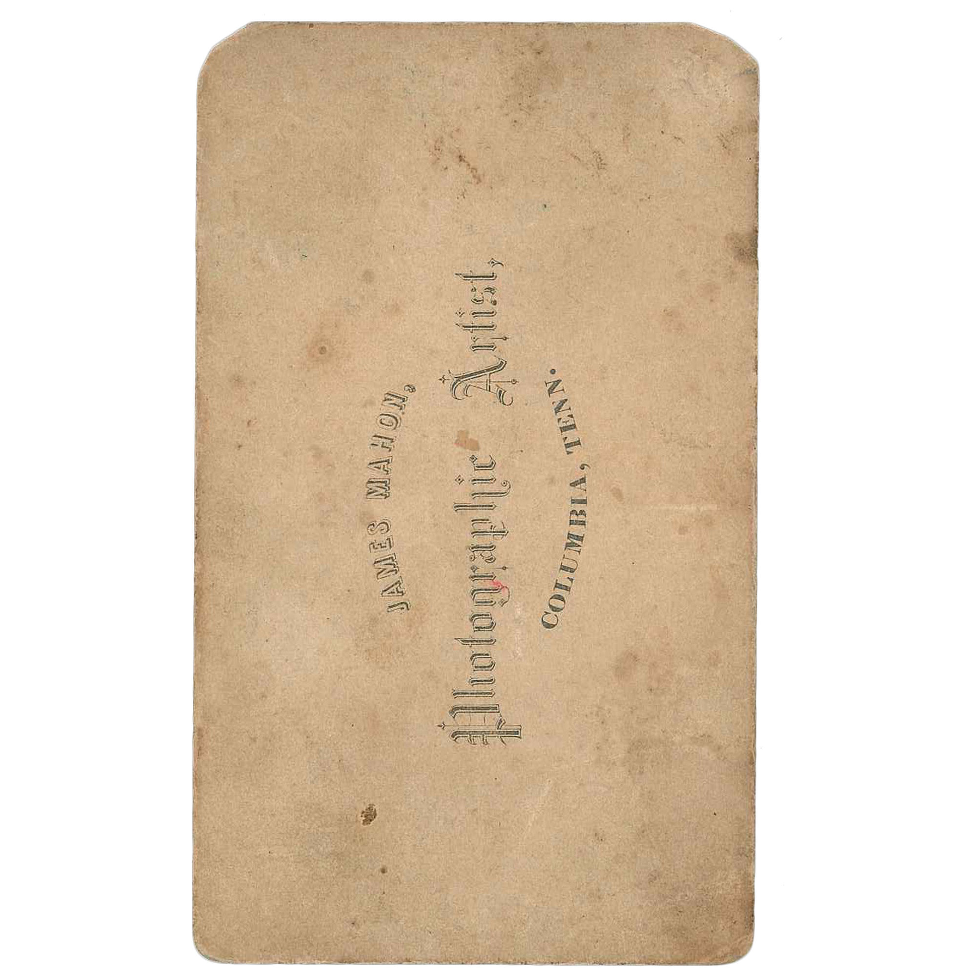 [CDV of Viola Myers, Bearded Woman, with Her Husband Amos] by Mahon ...