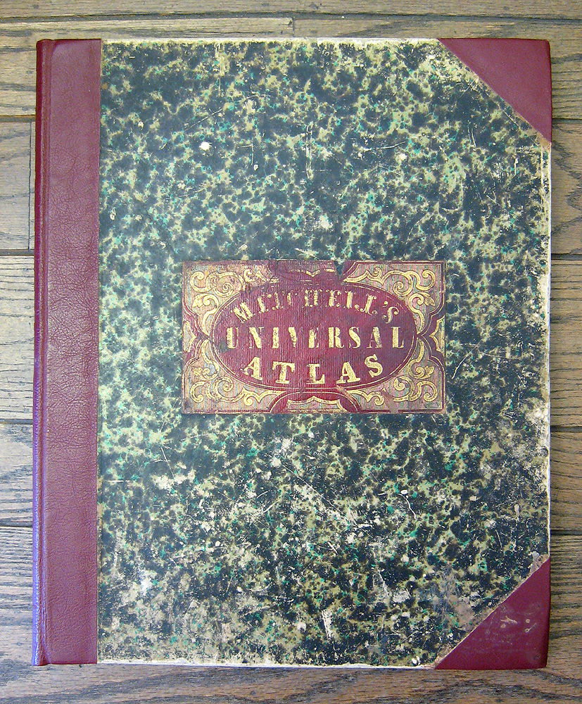 A New Universal Atlas Containing Maps of the various Empires, Kingdoms ...