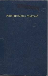 'Poor Richard's Almanac by Franklin, Benjamin