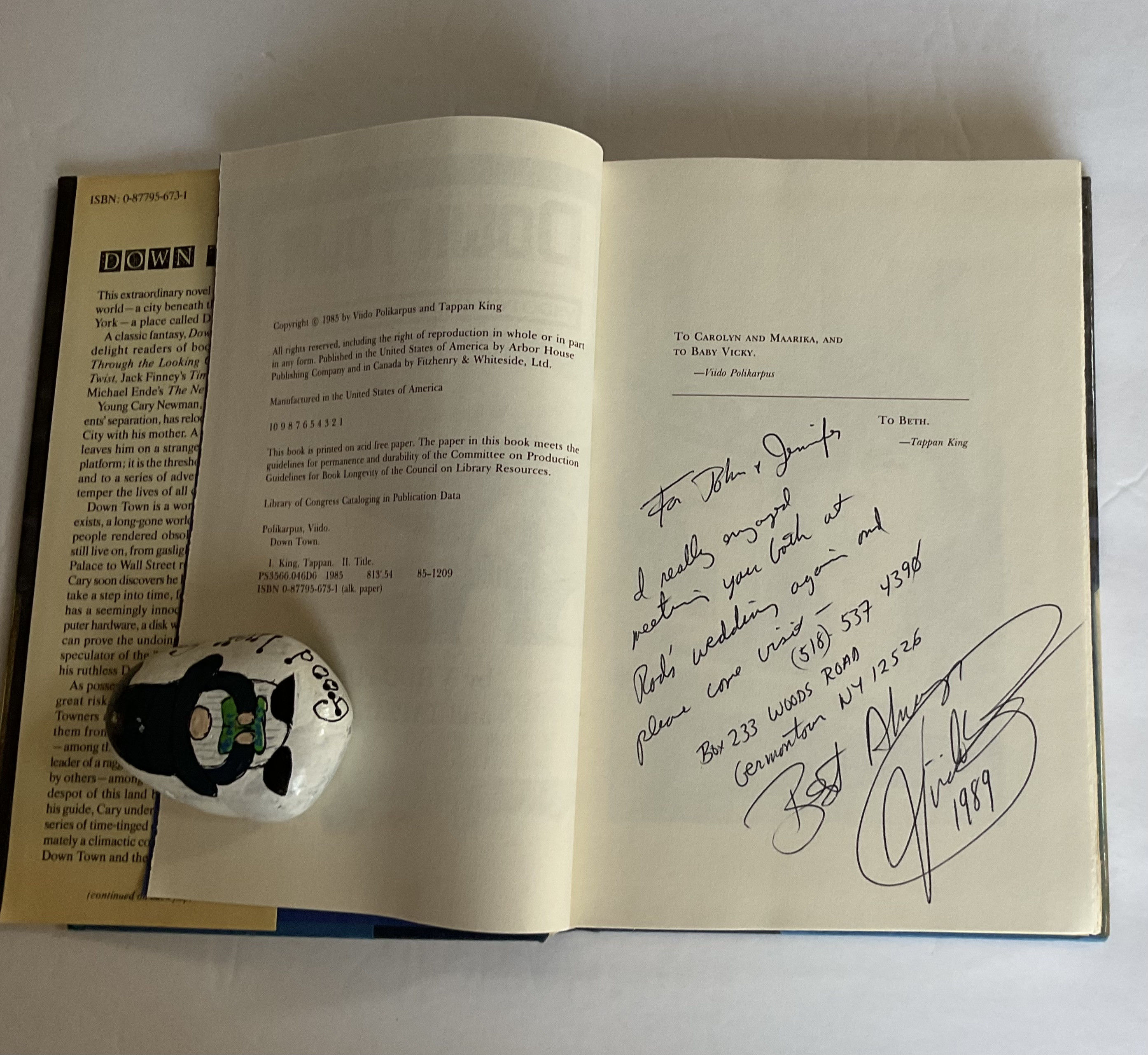 Down Town [Downtown]: A Fantasy (signed) by Polikarpus, Viido (signed ...