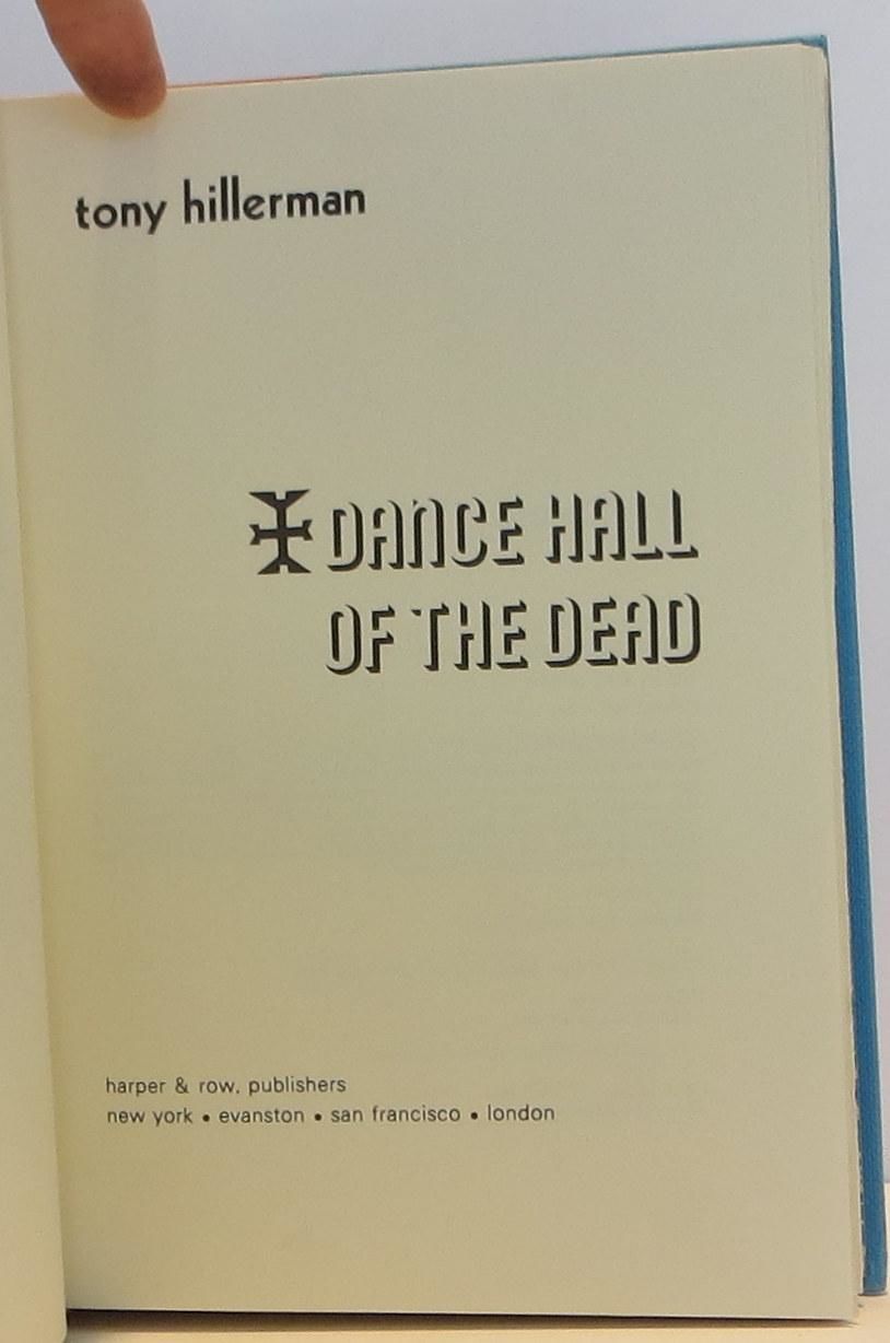 Dance Hall of the Dead by Hillerman, Tony | Hardcover | 1973 | U.S.A ...